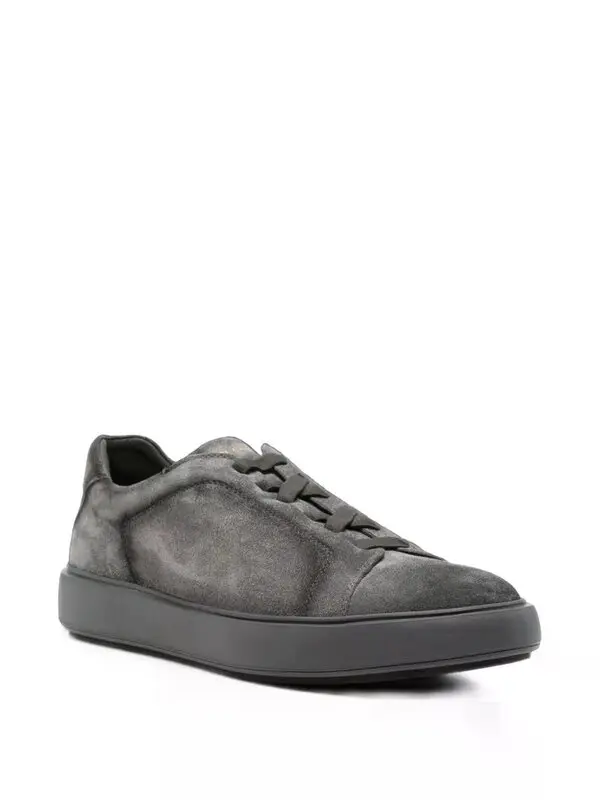 Officine Creative Suede Lace-up Sneakers