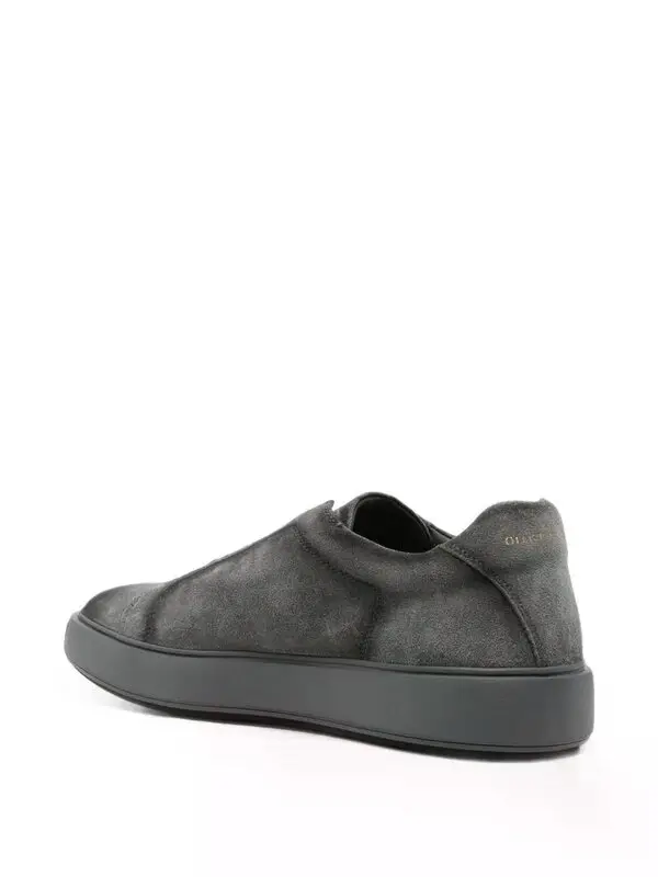 Officine Creative Suede Lace-up Sneakers