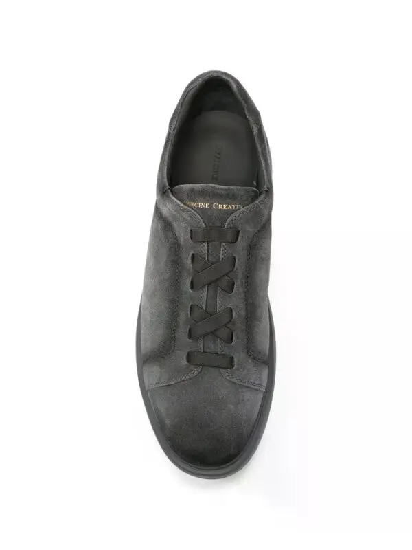 Officine Creative Suede Lace-up Sneakers