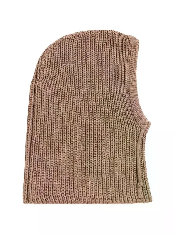 The North Face Ribbed Knit Balaclava - Neutrals