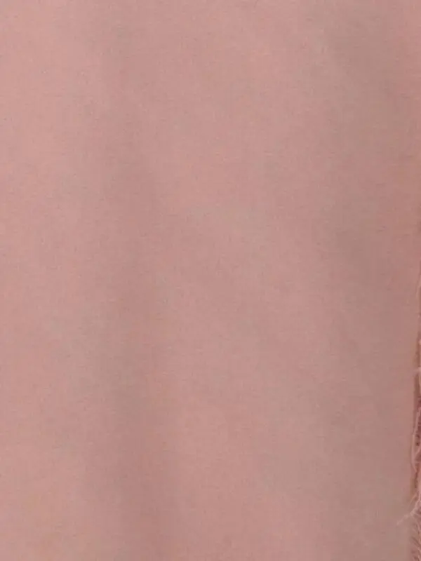 TOM FORD Fringed-trim Long-sleeved Slim-fit Mini Dress - Pink