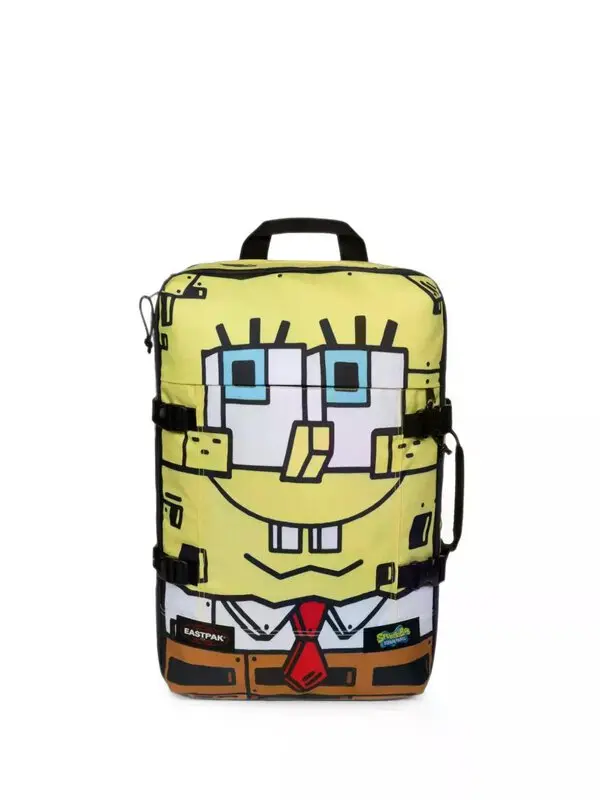 EASTPAK Spongebob Squarepants-print Backpack - Yellow