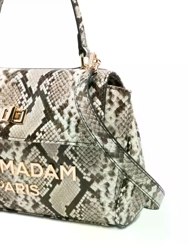 RUE MADAM PARIS Xs Lesjours Exotique Snake-effect Tote Bag