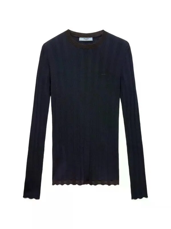 Prada Crew-neck Sweater - Blue