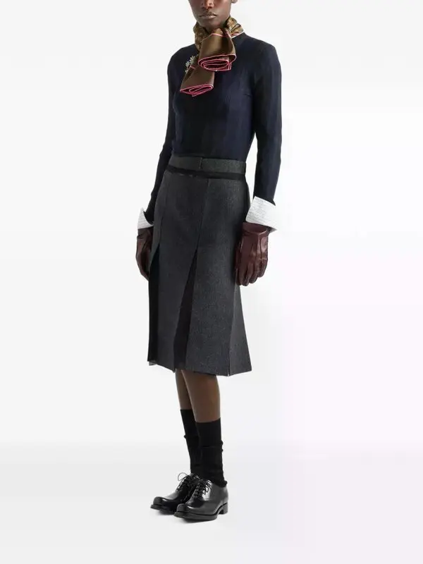 Prada Crew-neck Sweater - Blue