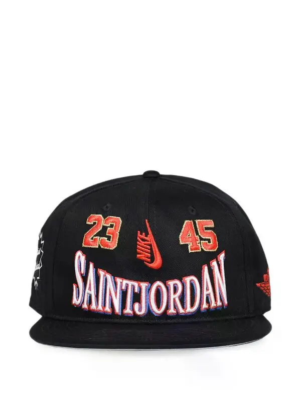 JORDAN Logo-embroidered Snapback Cap
