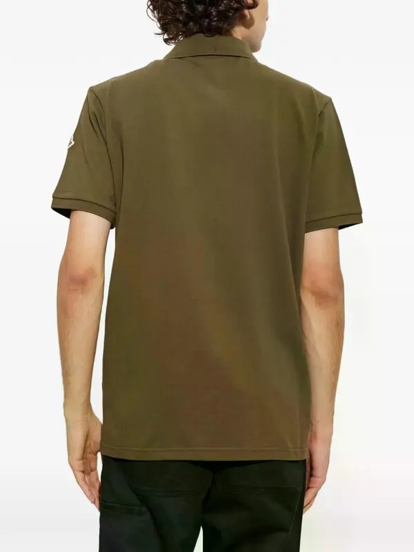 Moncler Logo-patch Polo Shirt