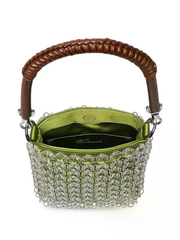 SELF-PORTRAIT Crystal-embellished Shoulder Bag