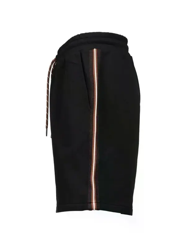 Moncler Logo-patch Side-stripe Shorts