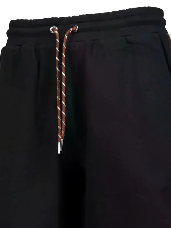 Moncler Logo-patch Side-stripe Shorts