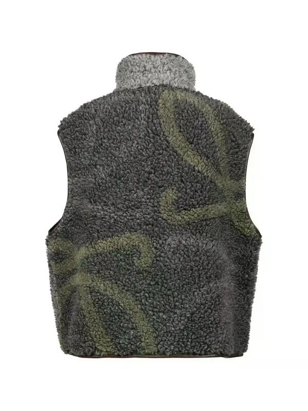 Loewe Anagram-intarsia Shearling-effect Vest