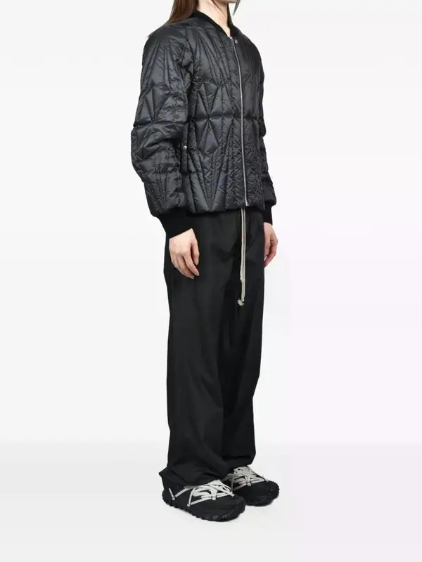 Moncler X Rick Owens Geocamo Flight Geometric-quilted Jacket
