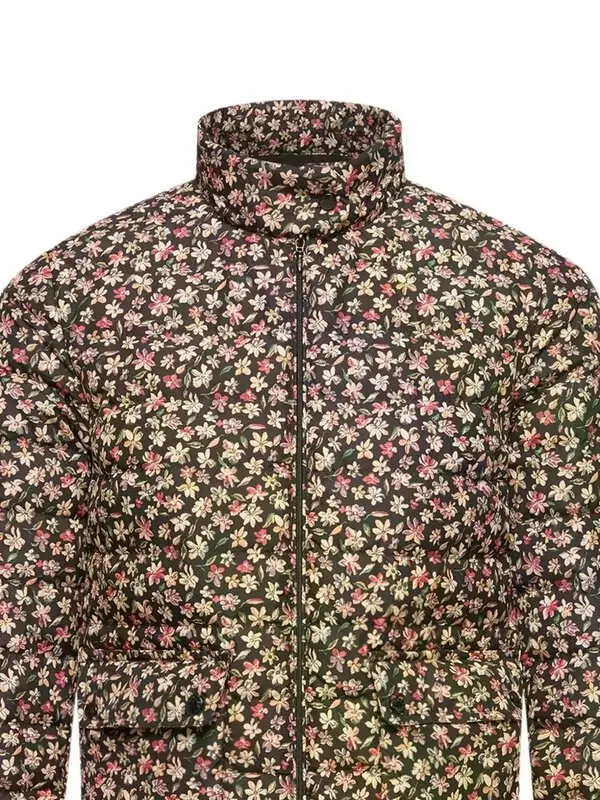 Moncler Florlans Floral-print Puffer Jacket