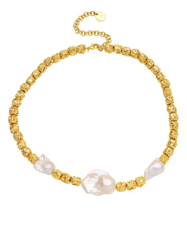 AMBER SCEATS Giselle Necklace - Gold