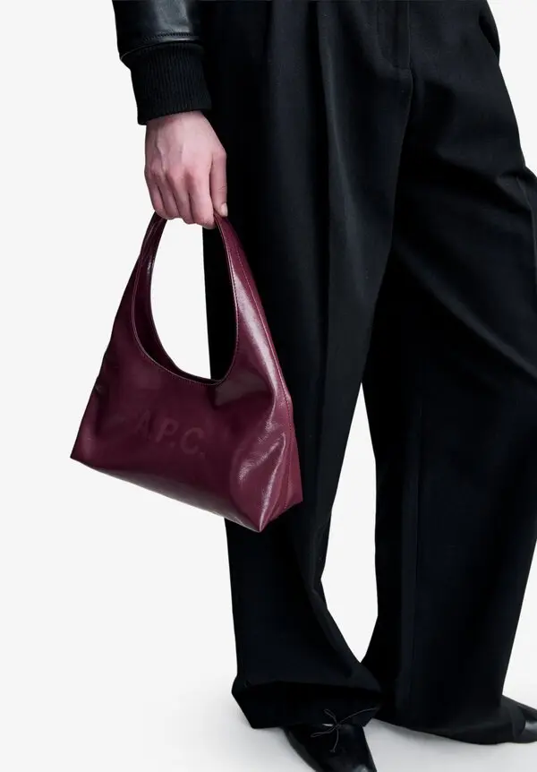 A.p.c. Baby Ninon Shoulder Bag - Violet