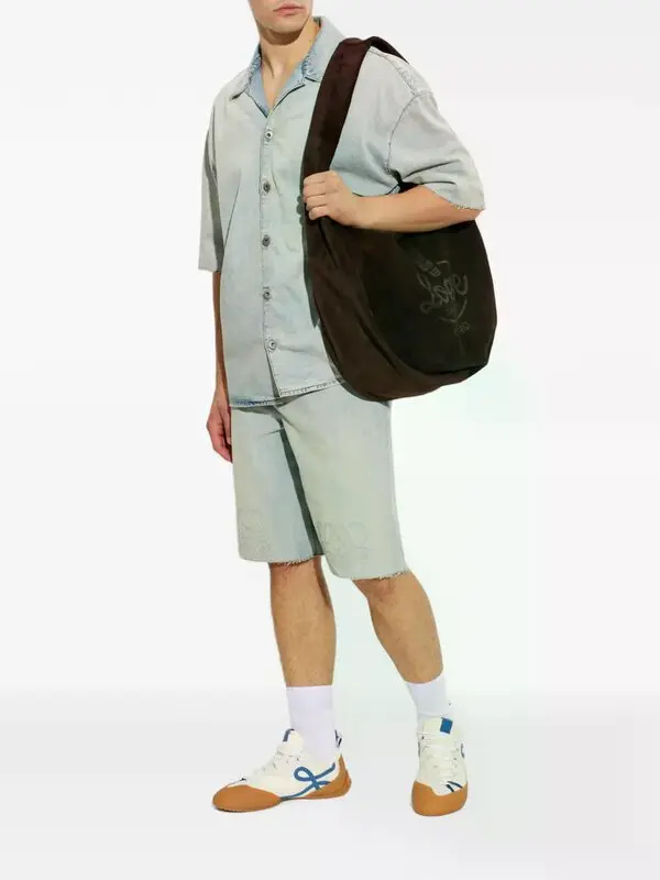 Loewe Short-sleeve Denim Shirt