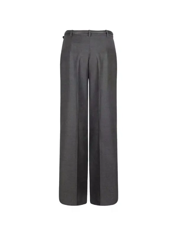 Max Mara Belted Pleated Trousers