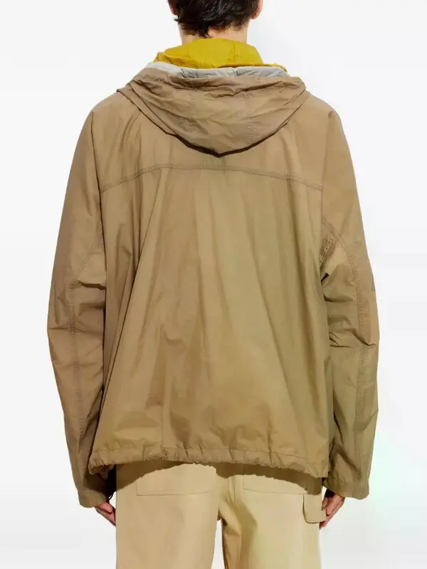 Loewe Logo-embroidered Quarter-zip Anorak