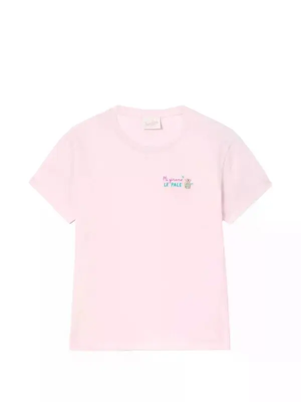 MC2 SAINT BARTH Emilie Embroidered T-shirt