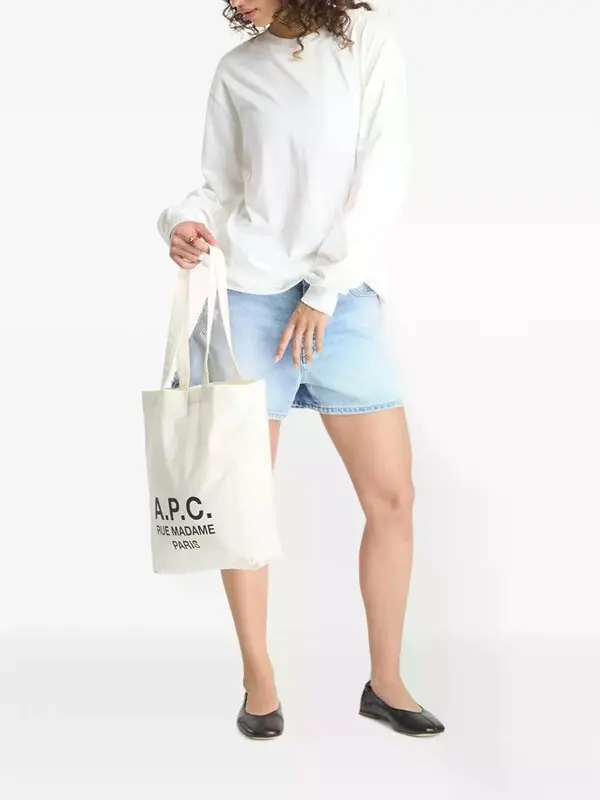 A.p.c. Logo-print Long-sleeve T-shirt