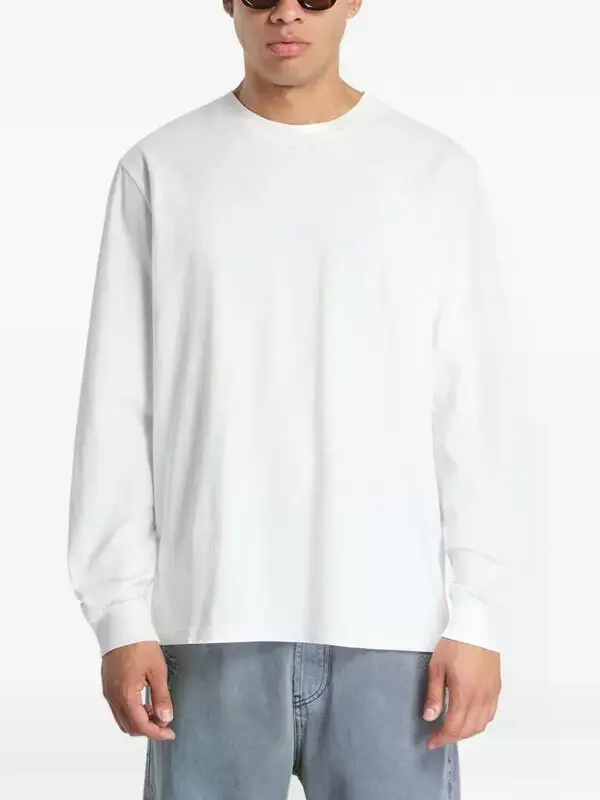 A.p.c. Logo-print Long-sleeve T-shirt