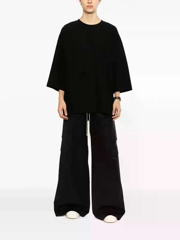 THOM KROM Drop-shoulder Short-sleeve T-shirt - Black