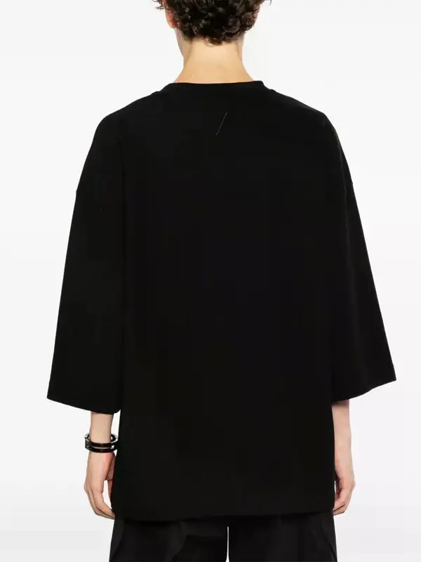 THOM KROM Drop-shoulder Short-sleeve T-shirt