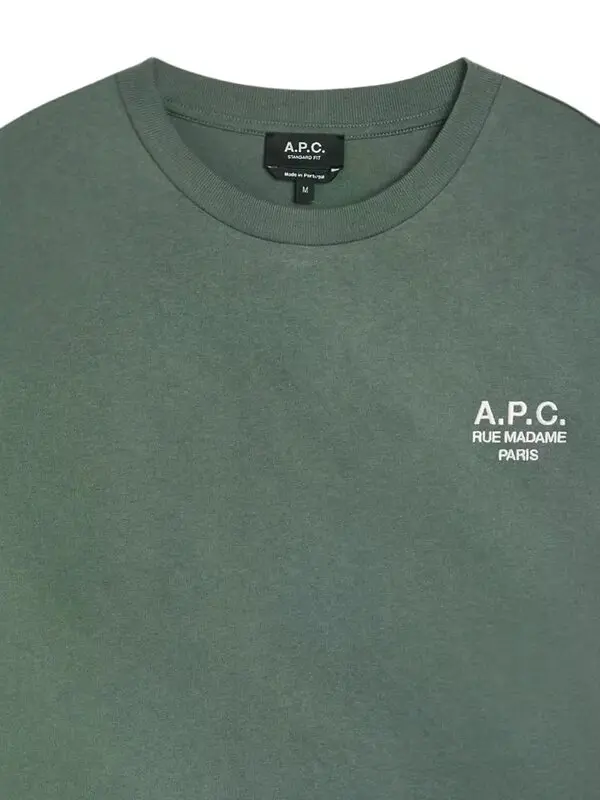 A.p.c. Rue Madame T-shirt - Green