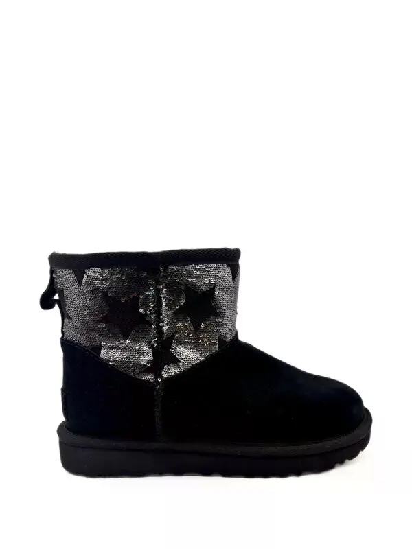 UGG Classic Mini Sequin Boots - Black