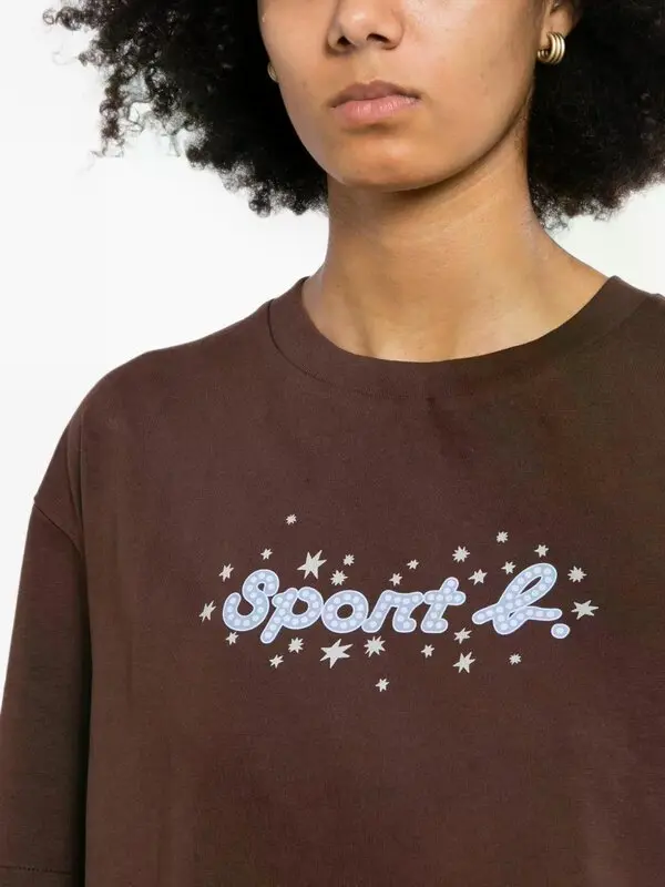 AGNES B. Spark-logo T-shirt