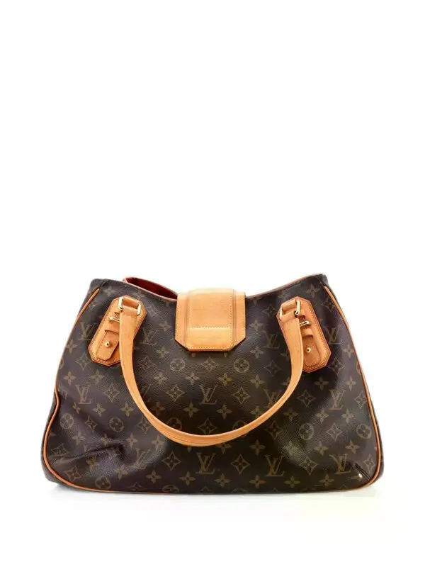 LOUIS VUITTON Griet Handbag Monogram Canvas Hobo Bag
