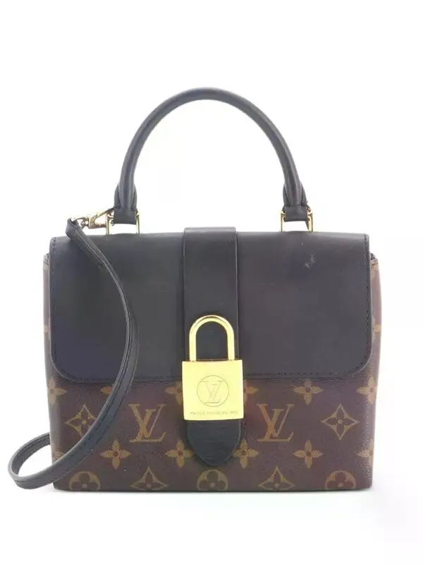 LOUIS VUITTON Locky Bb Satchel Monogram Canvas - Brown