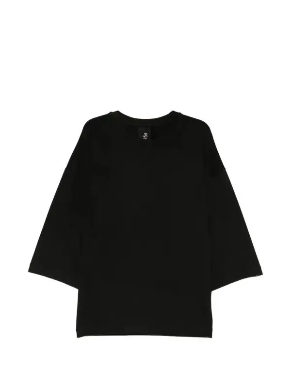 THOM KROM Dropped-shoulder T-shirt - Black
