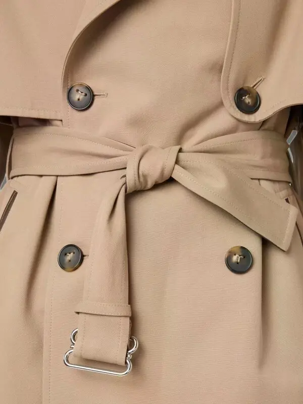 TOD'S Trench Coat With Removable Cape