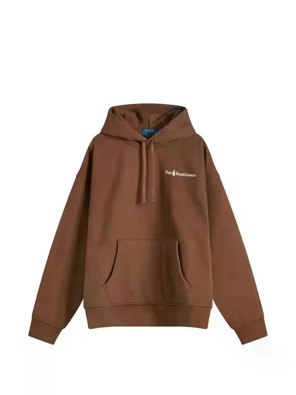 Polo Ralph Lauren Logo-embroidered Drawstring Hoodie