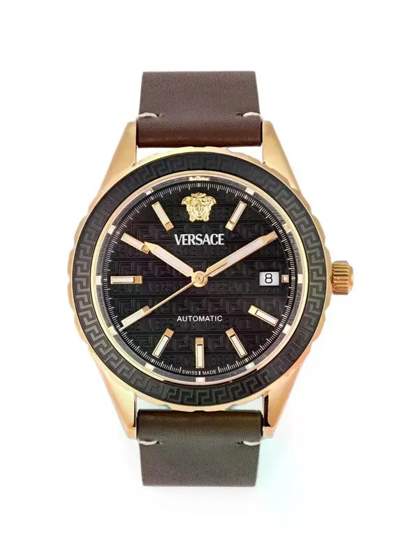 Versace Greca 42mm Watch - Black