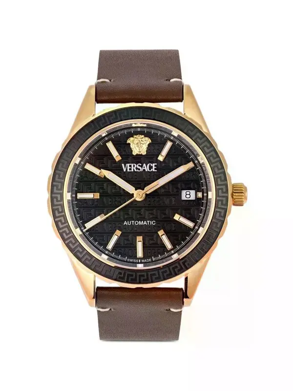 Versace Greca 42mm Watch - Black