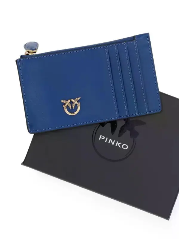 Pinko Love Birds-hardware Zipped Card Holder