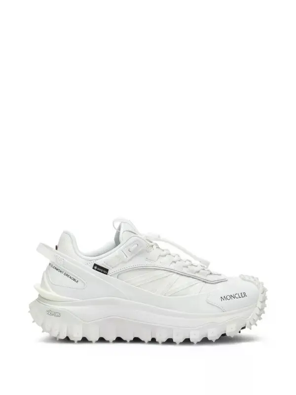 Moncler Panelled Low-top Sneakers - White