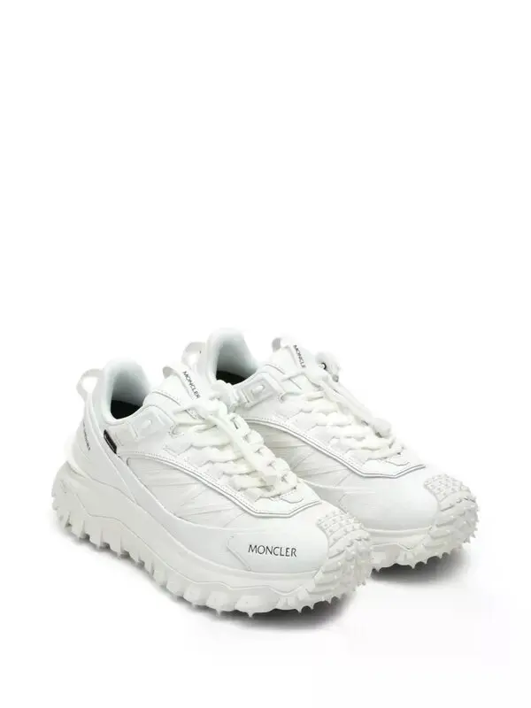 Moncler Panelled Low-top Sneakers - White