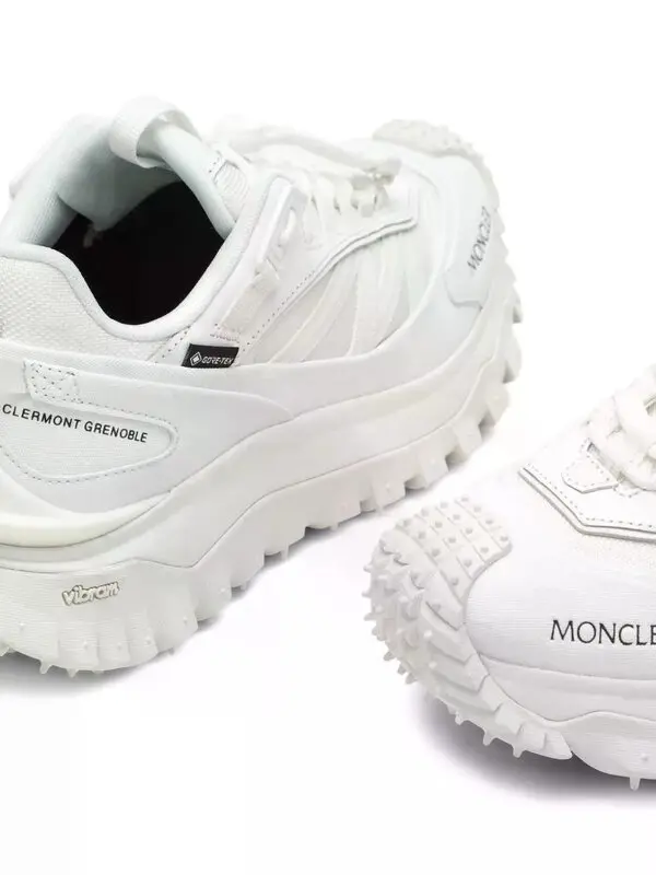 Moncler Panelled Low-top Sneakers - White