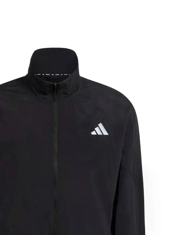 Adidas Logo-print Zip-up Jacket