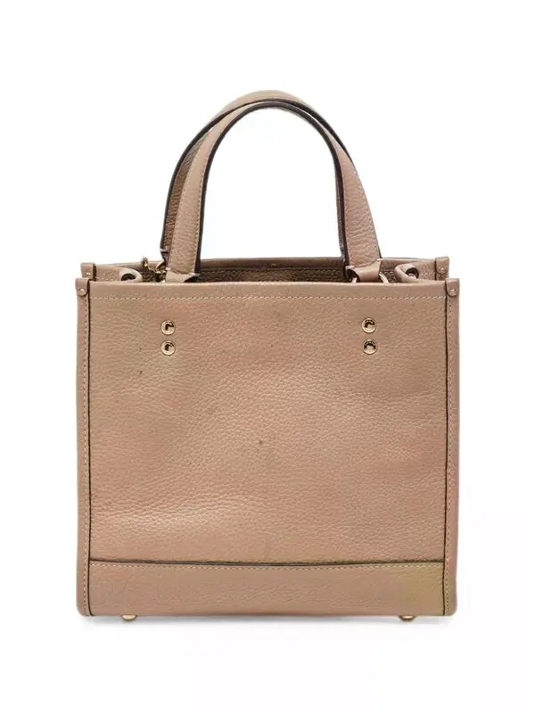 COACH Dempsey Leather Tote Bag - Neutrals