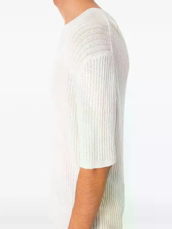 DANIELE FIESOLI Ribbed Sponge-effect T-shirt