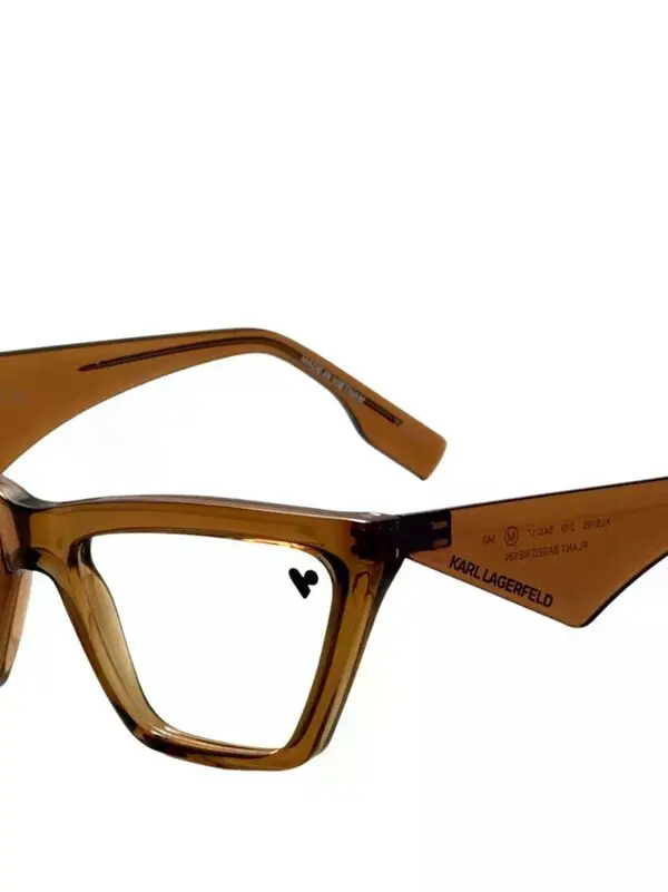 Karl Lagerfeld Geometric Frame Eyeglasses
