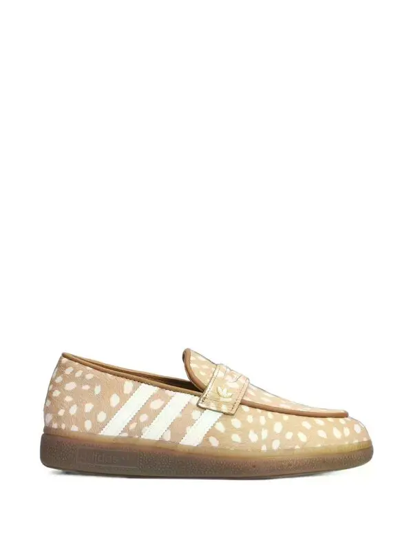 Adidas Spezial Animal-print Loafers - Neutrals