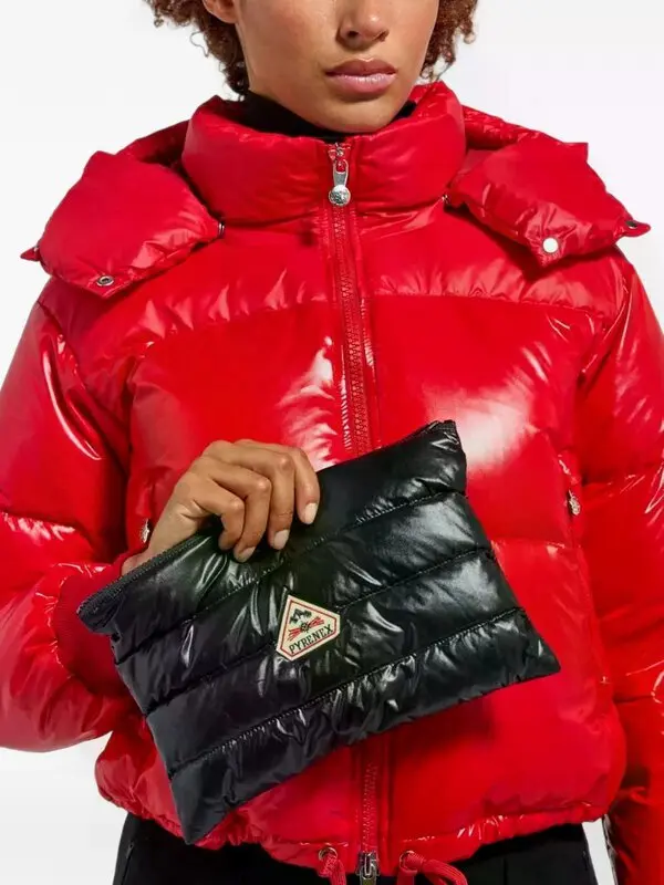Pyrenex Down Quilted Logo-patch Pouch