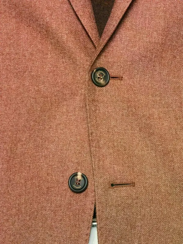 Eleventy Single-breasted Notched-lapels Jacket