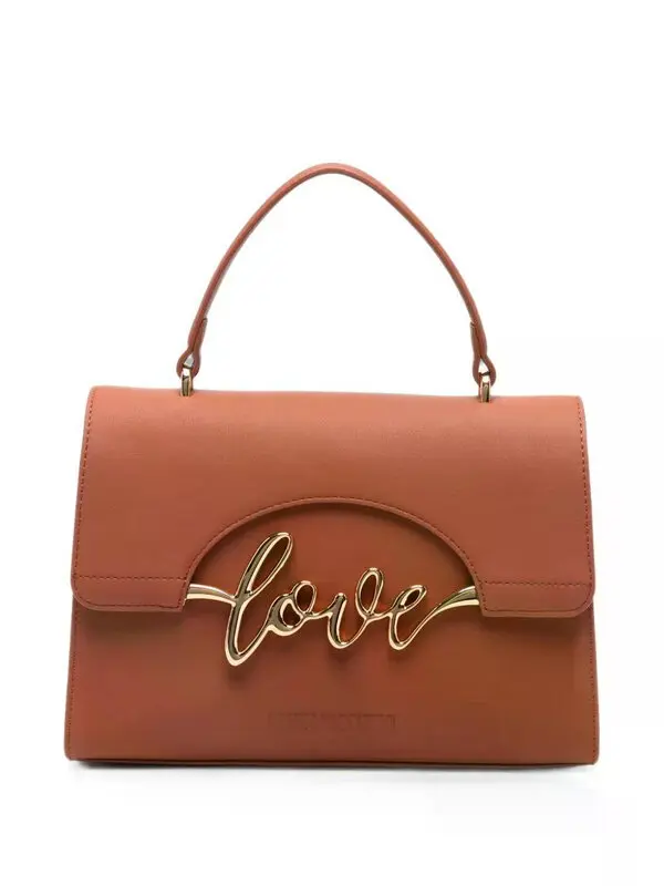 Moschino Logo-plaque Tote Bag
