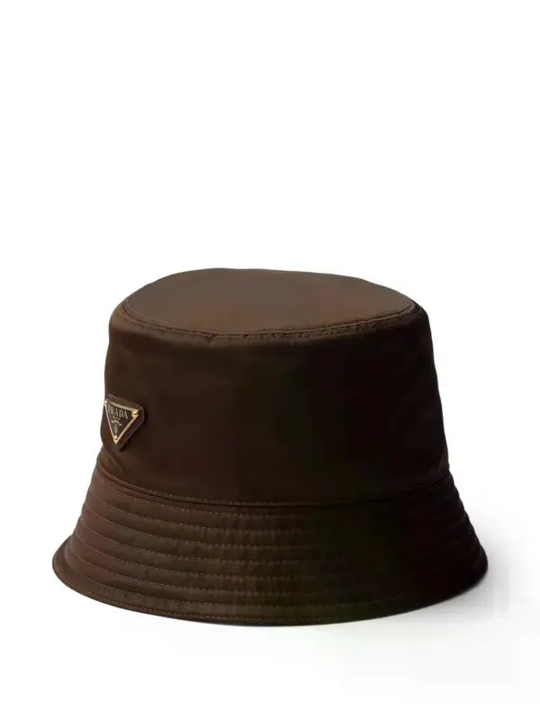 Prada Re-nylon Bucket Hat - Brown